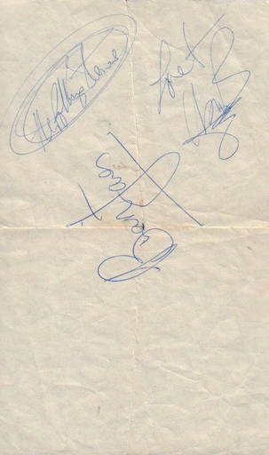 Rolling Stones 60s Rare Signatures