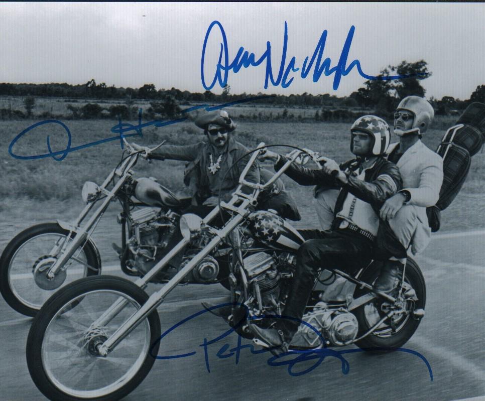 Easy Rider cast signed photograph - Feb 28, 2021 | Piece of the Past ...