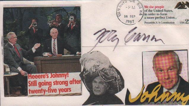 Johnny Carson Tonight Show Worn Suit By Kauffman's