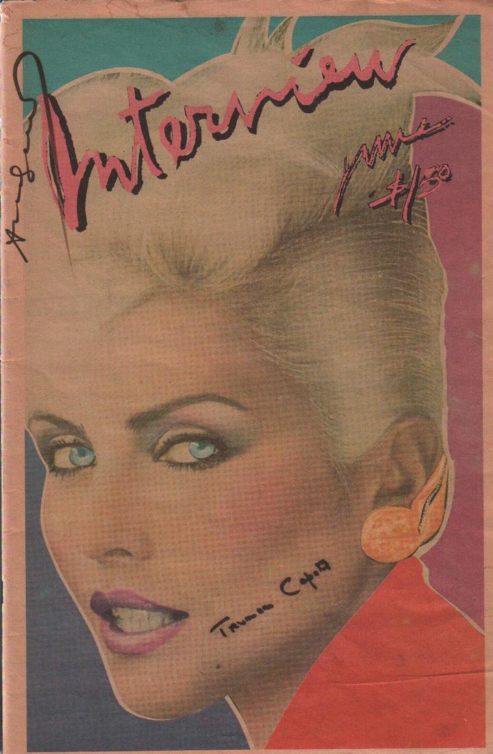 Andy Warhol and Truman Capote Interview magazine signed - Apr 25, 2021 ...