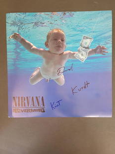 Nirvana "nevermind" Signed Album