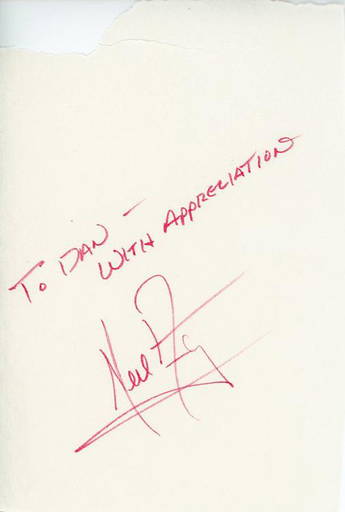 Neil Armstrong Signature Rare