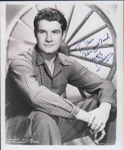 George Reeves RARE signed photo (#0088) on Oct 30, 2021 | Piece of the ...