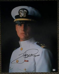 Tom Cruise Signed Photo