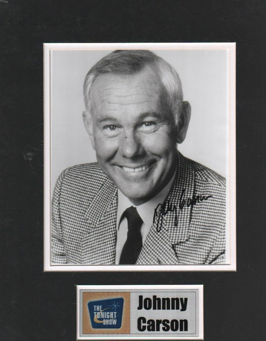 Johnny Carson Tonight Show Worn Suit By Kauffman's