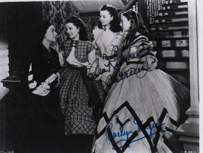 Gone With The Wind Stars Evelyn Keyes And Ann