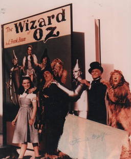 Frank Morgan Wizard Of Oz Signature