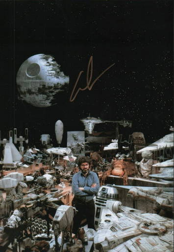George Lucas signed photograph - Jan 30, 2022 | Piece of the Past Inc ...