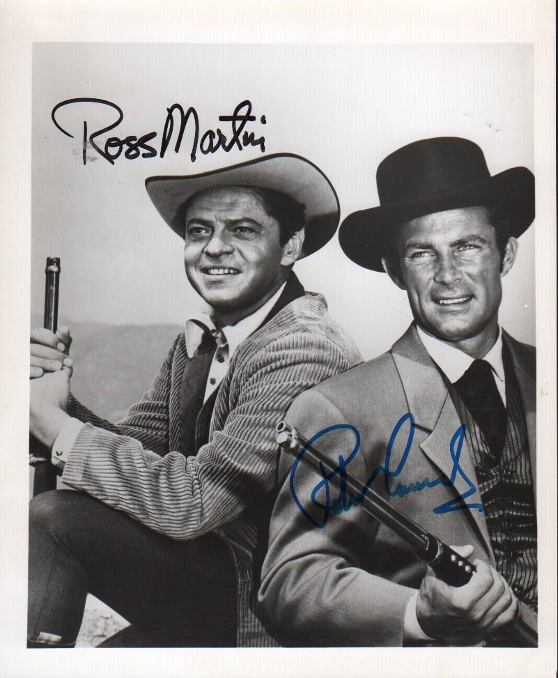 Wild Wild West Signed Photograph By Robert Conrad And