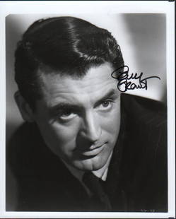 Cary Grant Signed Photograph
