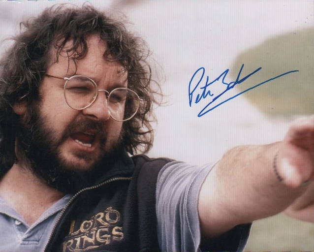 Peter Jackson Signed Photograph