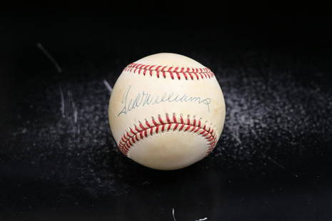 Ted Williams 1960`s Vintage Signed