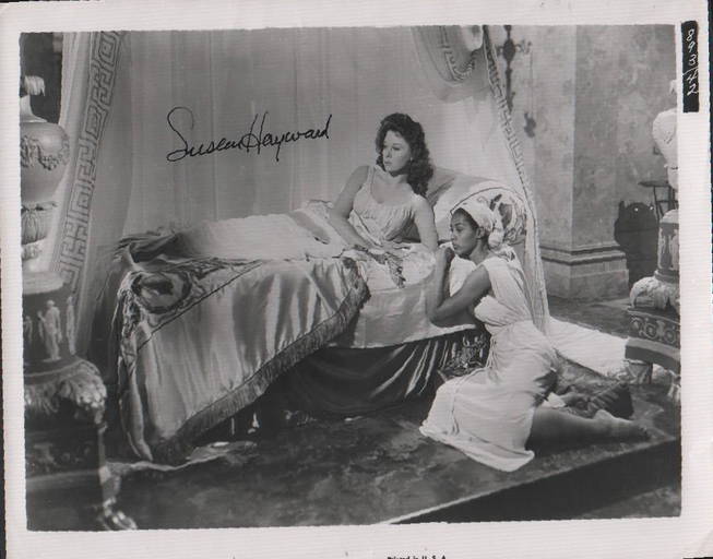Susan Hayward Rare Vintage Signed Photograph