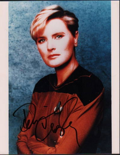 Denise Crosby Signed Star Trek Next Gen Photograph
