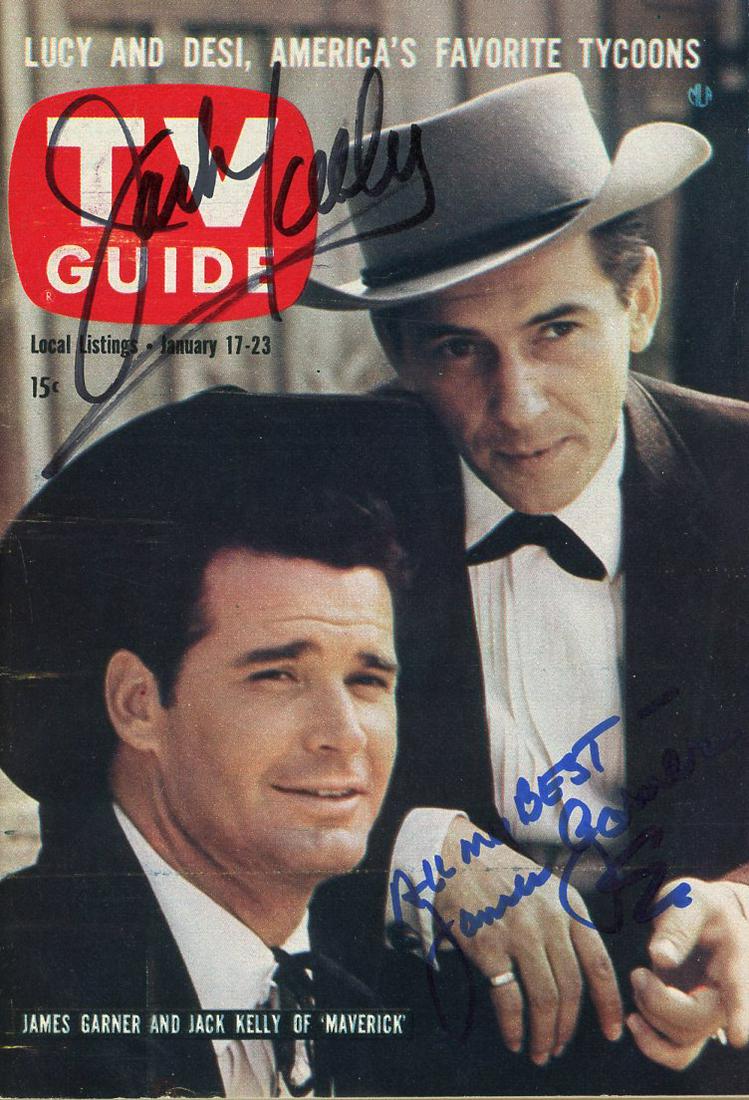 Maverick cast signed rare TV Guide (#0062) on Jul 24, 2022 | Piece of ...