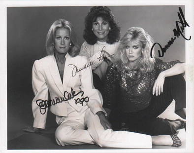Dallas Cast Signed Photograph