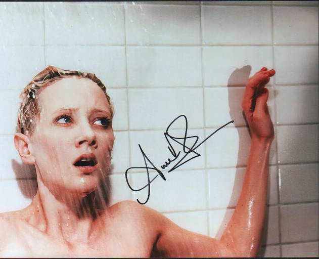 Anne Heche Psycho signed photo (#0010) on Oct 23, 2022 | Piece of the Past, Inc. in AZ