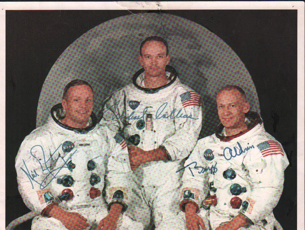 Apollo 11 Signed Photo By Entire Crew