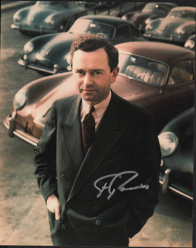 Dr Ferry Porsche signed photograph (#0079) on Dec 05, 2022 | Piece of ...