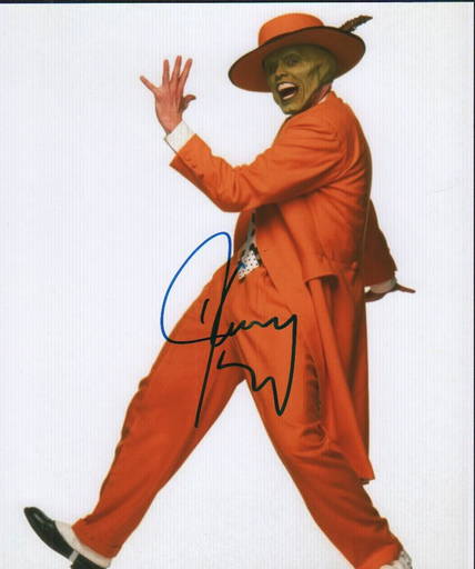 Jim Carrey Signed Photograph Jim Carrey Signed Photograph