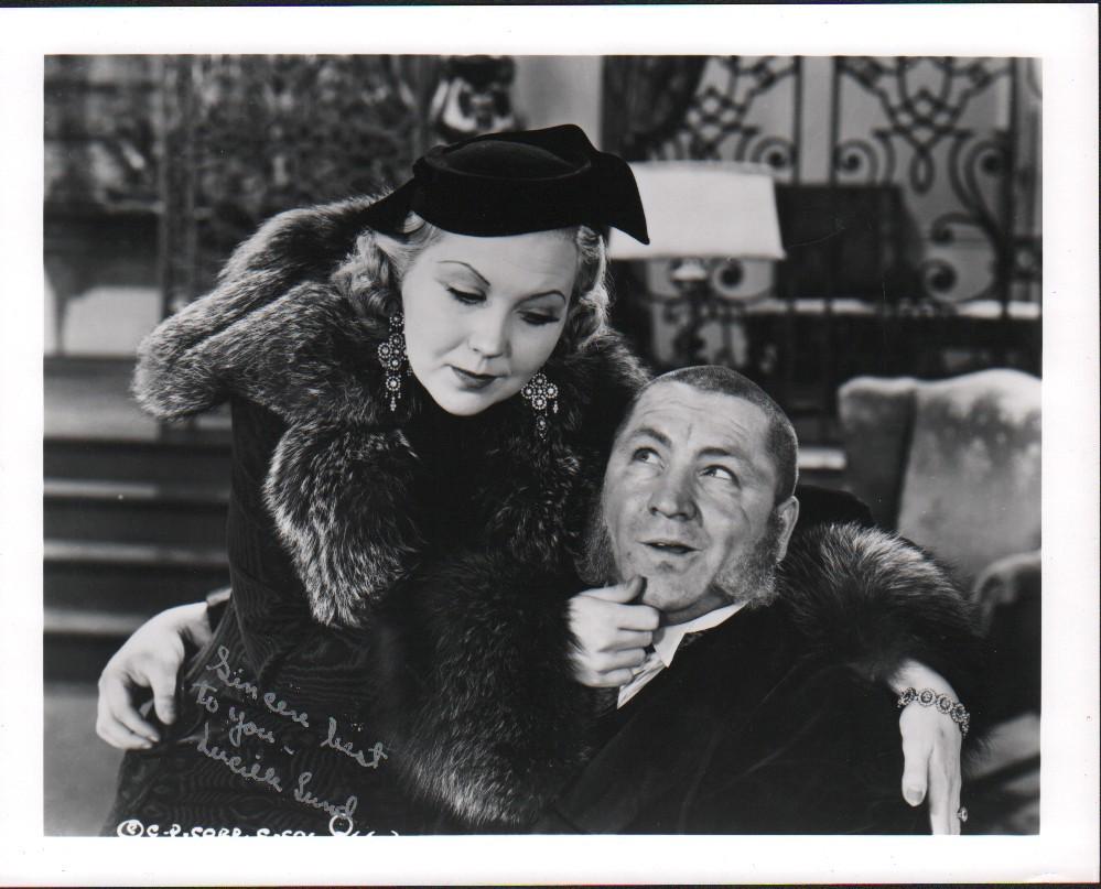 Lucille Lund Three Stooges signed photograph (#0252) on Jan 23, 2023 ...