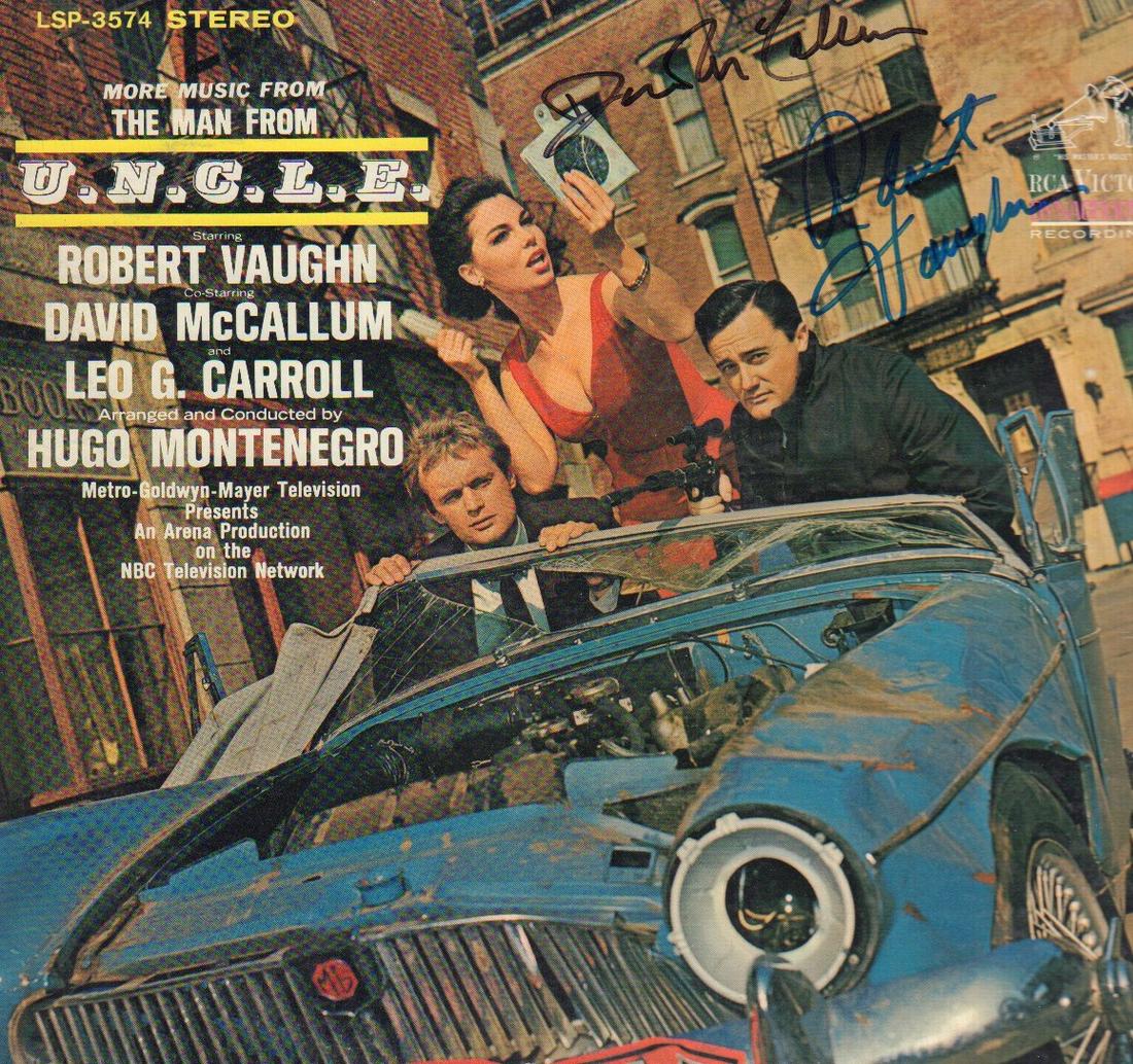 Man from UNCLE signed soundtrack LP (#0147) on Mar 26, 2023 | Piece of ...