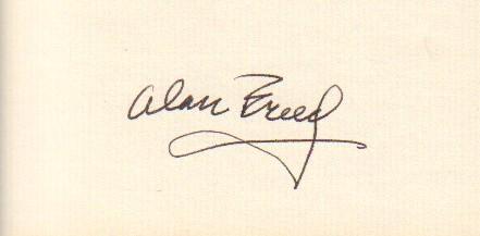 Alan Freed Rare Signature