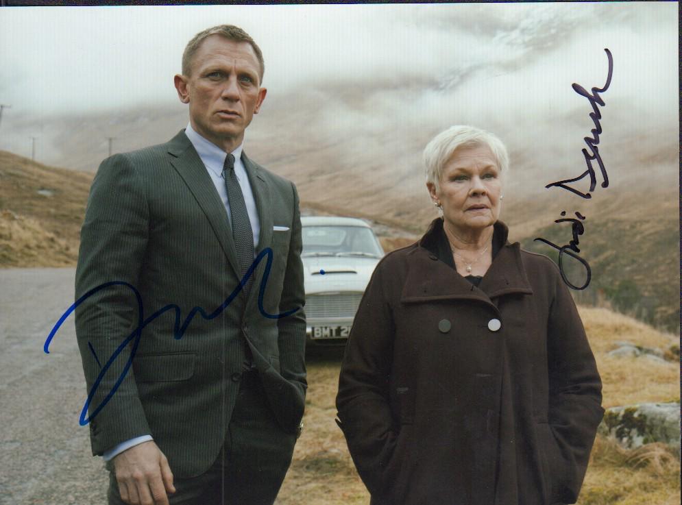 James Bond Signed Photograph