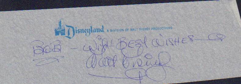 Walt Disney Signature