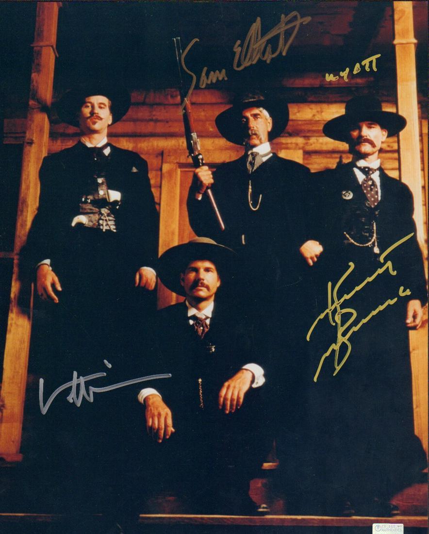 Tombstone Cast Signed Photo Auction