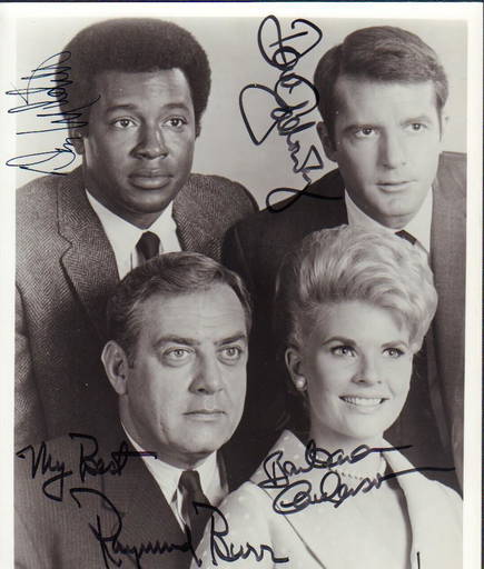 Ironside Cast Signed Photo
