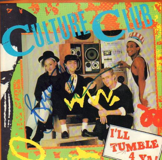 Boy George Signed Record Sleeve