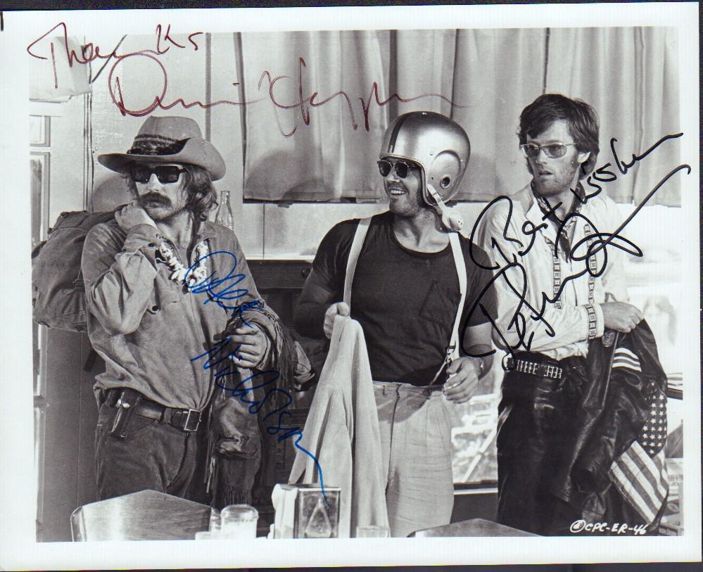 Easy Rider Cast Signed Photograph Auction