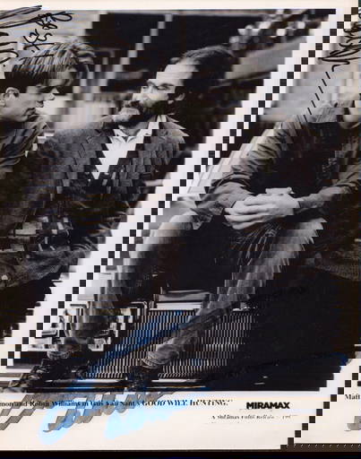 Good Will Hunting Cast Signed Photograph