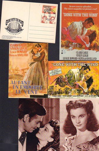 Gone With The Wind Lot Of Fdc Cards