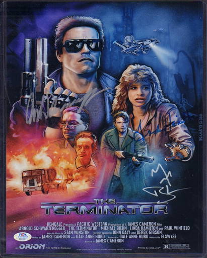 Terminator Signed 11x14 Photograph