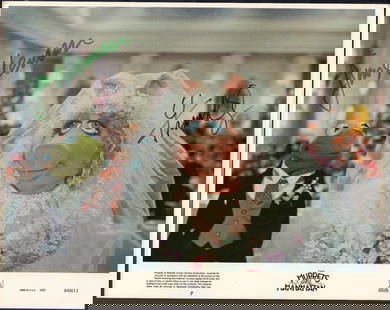 Great Muppet Caper Jim Henson Signed Lobby Card