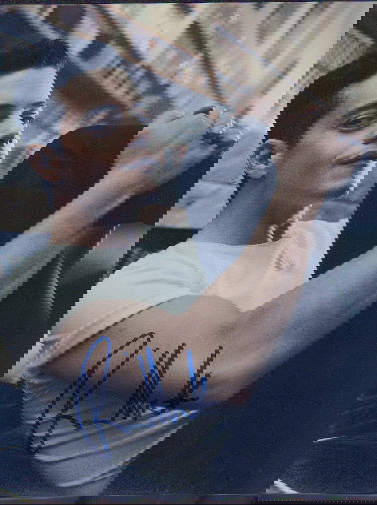 Rami Malek Signed Photo Auction