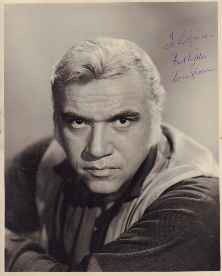 Lorne Greene Signed Bonanza Photo Auction