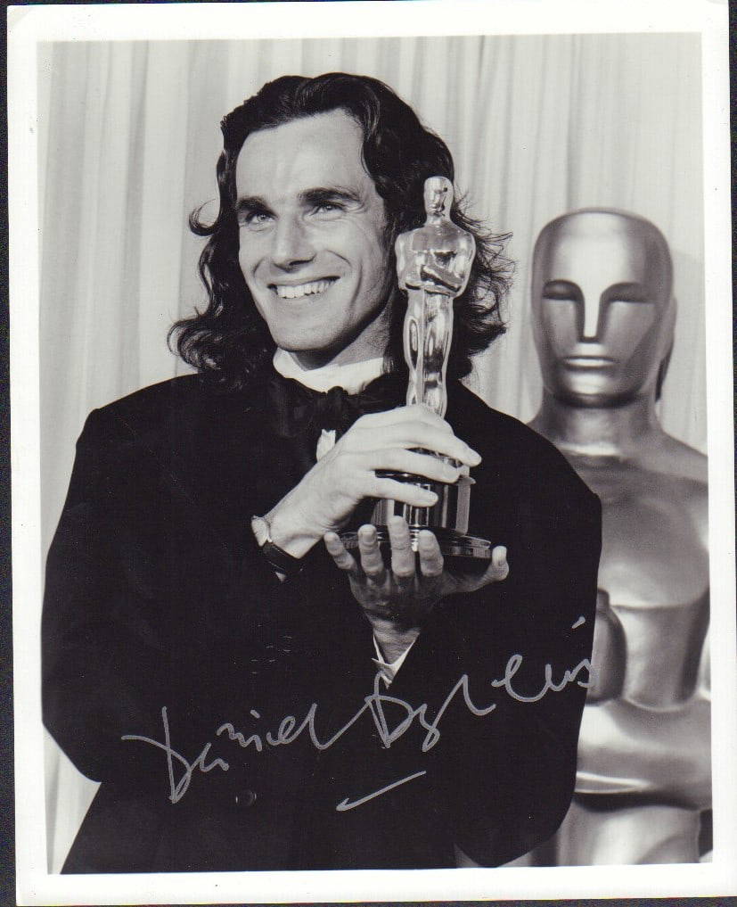 Daniel Day Lewis Signed Photo Auction