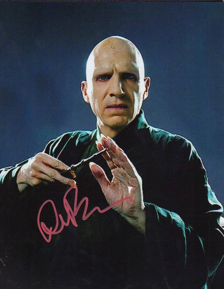 Ralph Fiennes Signed Photograph Auction