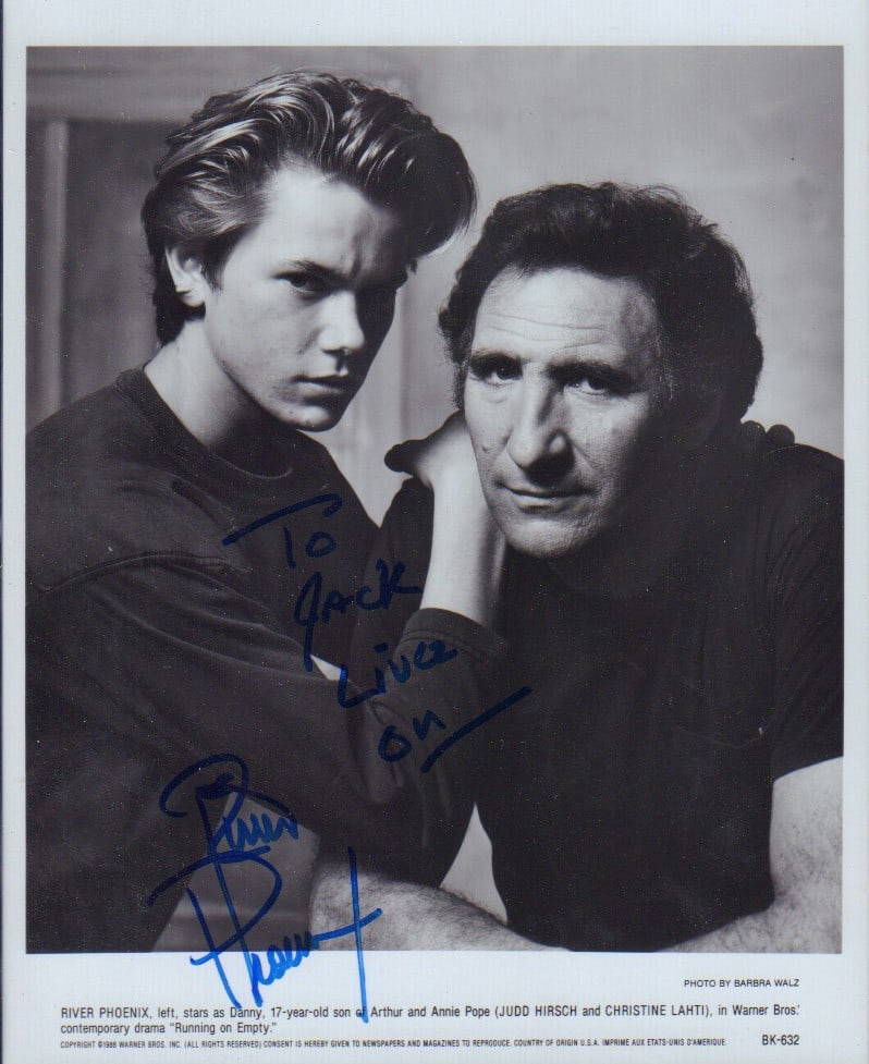 River Phoenix Signed Photograph Auction