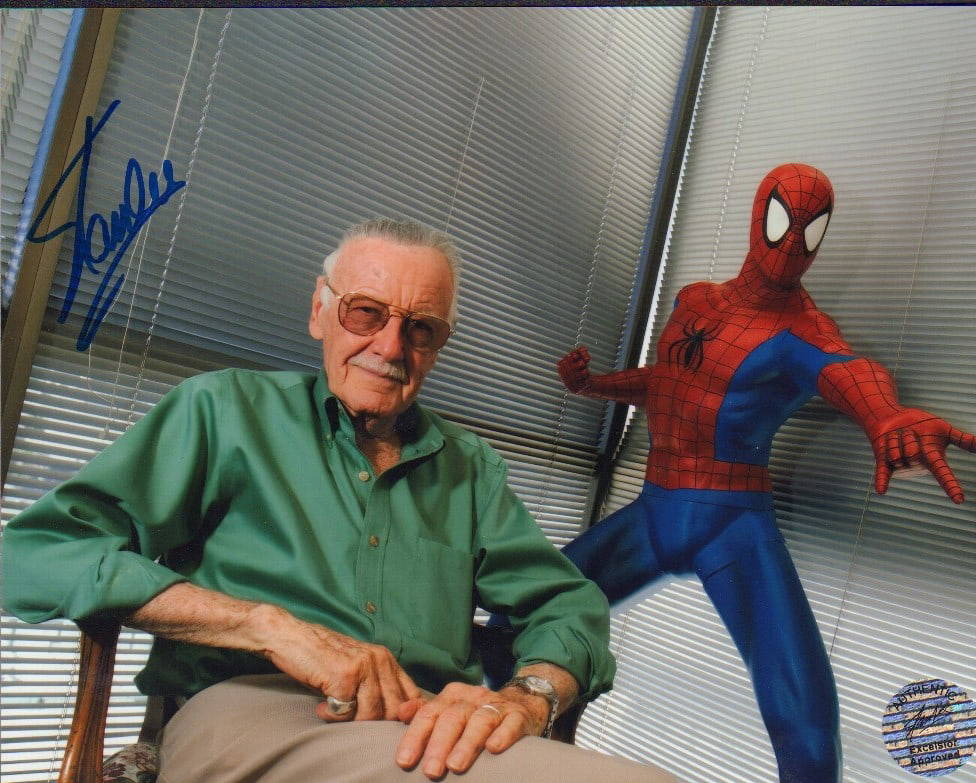 Stan Lee Signed Photograph Auction