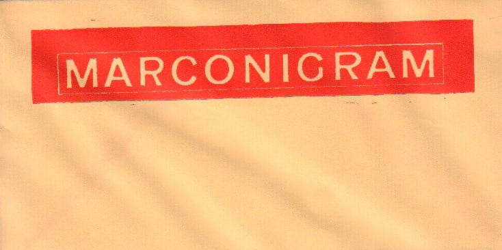 Titanic Prop Marconigram Auction