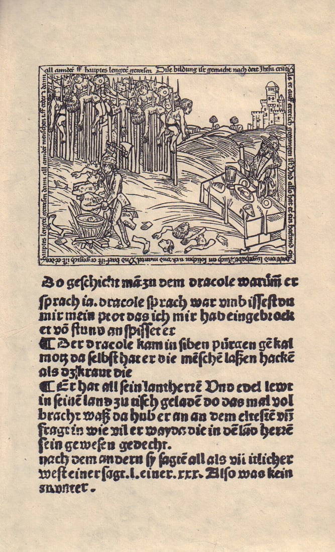 Dracula Book Page Prop Auction