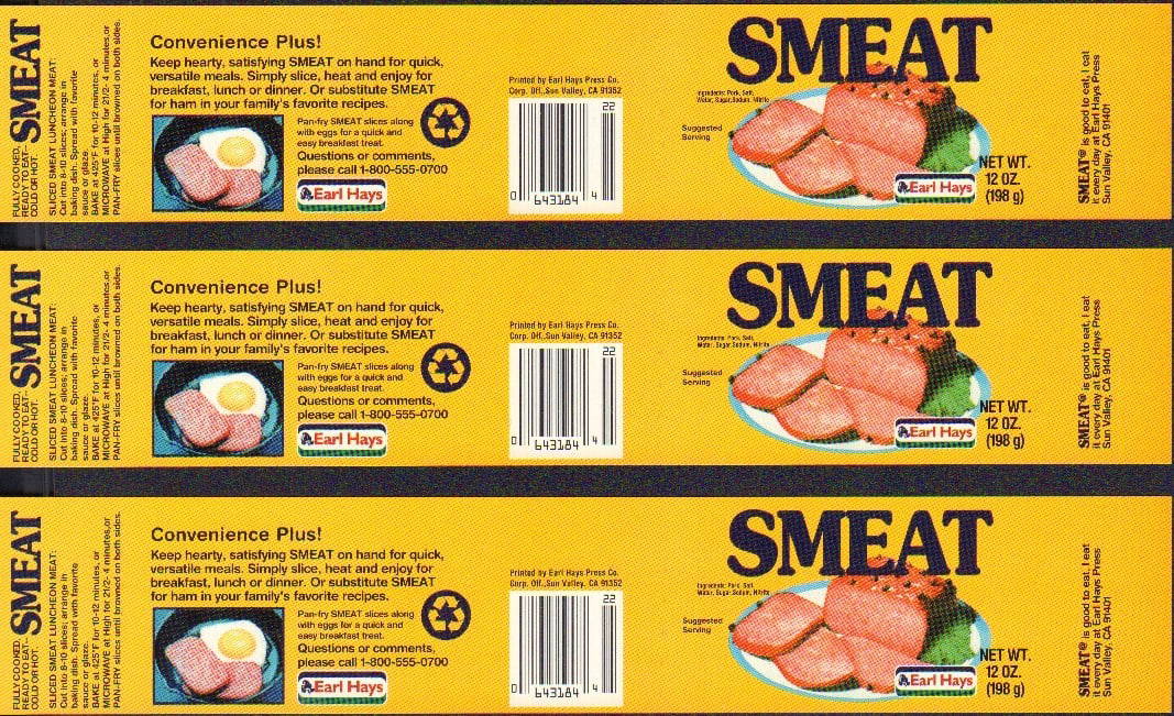 Smeat Prop Labels From Waterworld Auction