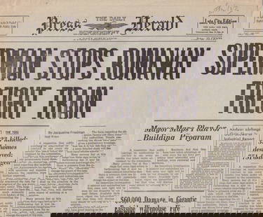 Superman Prop Pennant Auction