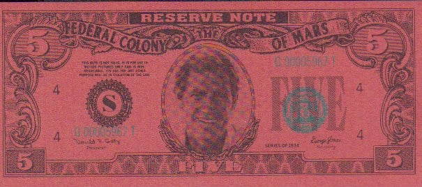 Gotham City Film Prop Bills