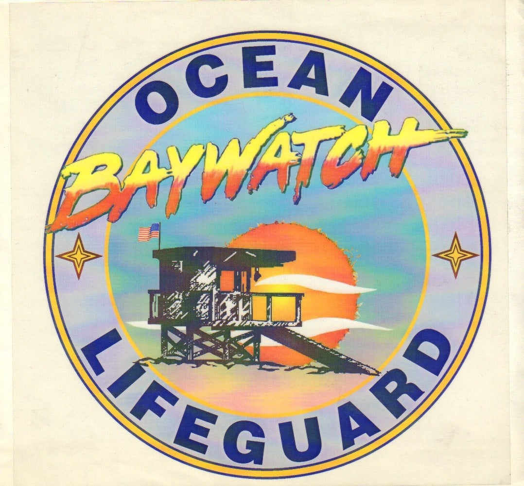 Baywatch Prop Lifeguard Station Decal Auction