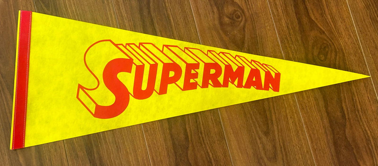 Superman Prop Pennant Auction